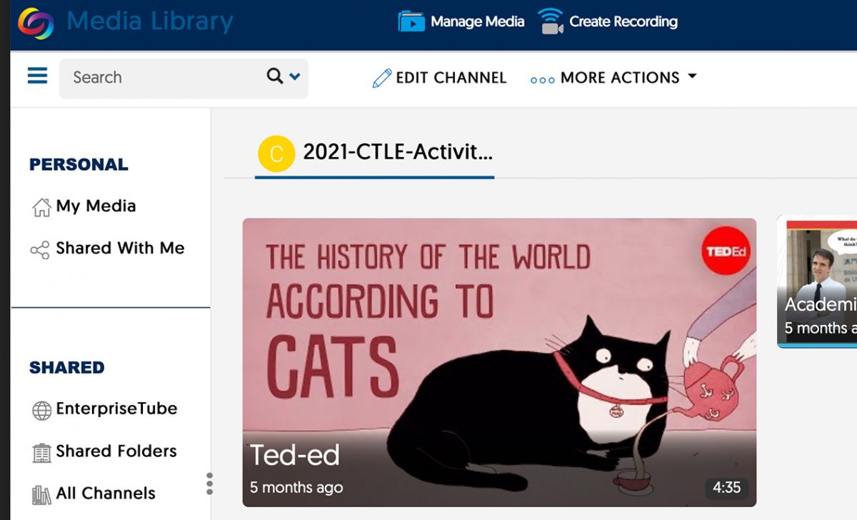 Yuja: Video Streaming Service – Centre for Teaching and Learning ...