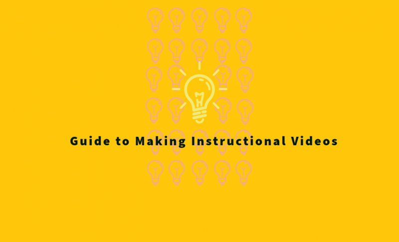 Instructor’s Guide to Making Instructional Videos – Centre for Teaching ...